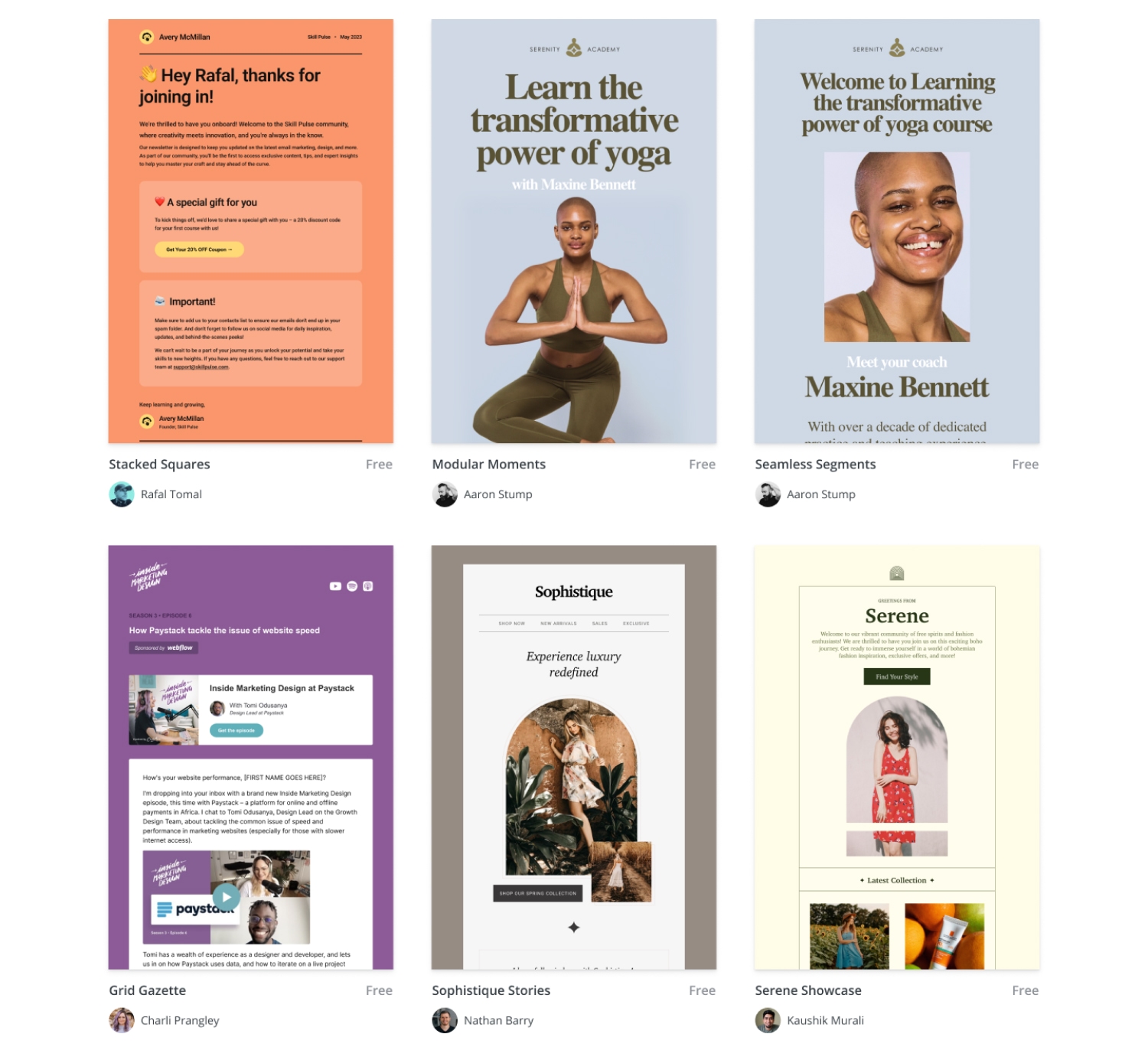 Announcing Kit Marketplace: Beautiful email templates by creators, for ...
